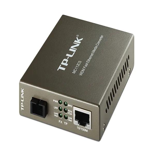 TP-Link MC112CS 10/100Mbps WDM Media Converter - Janani Computers